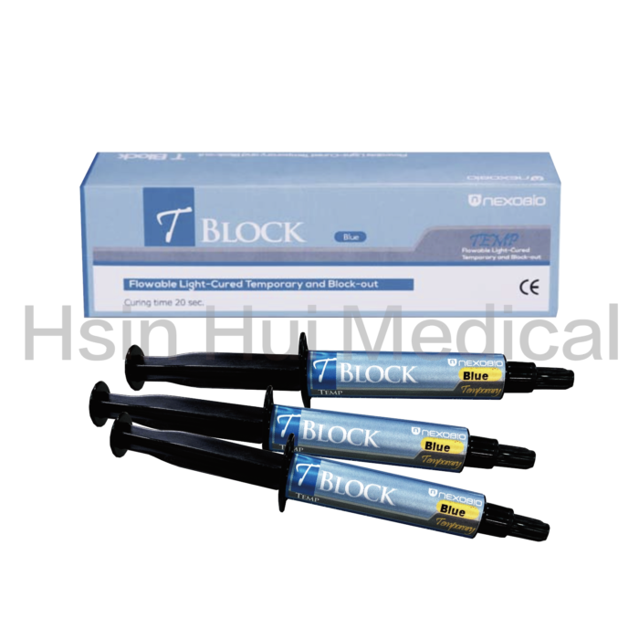 NEXOBIO-T BLOCK 多功能臨時封填材料(Flow流動型) - 信輝醫療器材有限公司